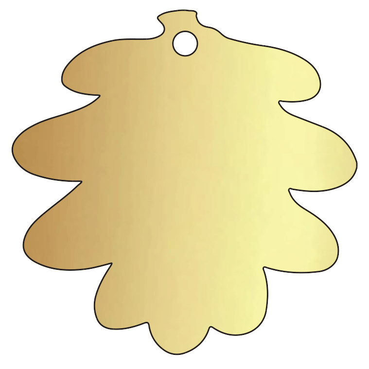 Finch Tree oak leaf plaques for mounting on our Fundraising Trees